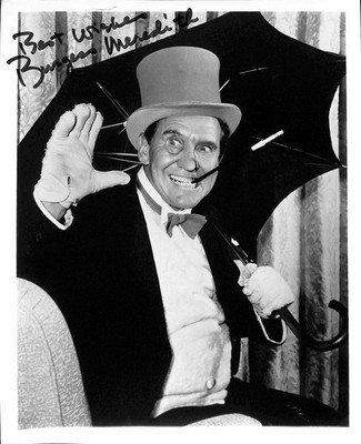 Burgess Meredith Batman Penguin Signed 8x10 Photo BECKETT | eBay