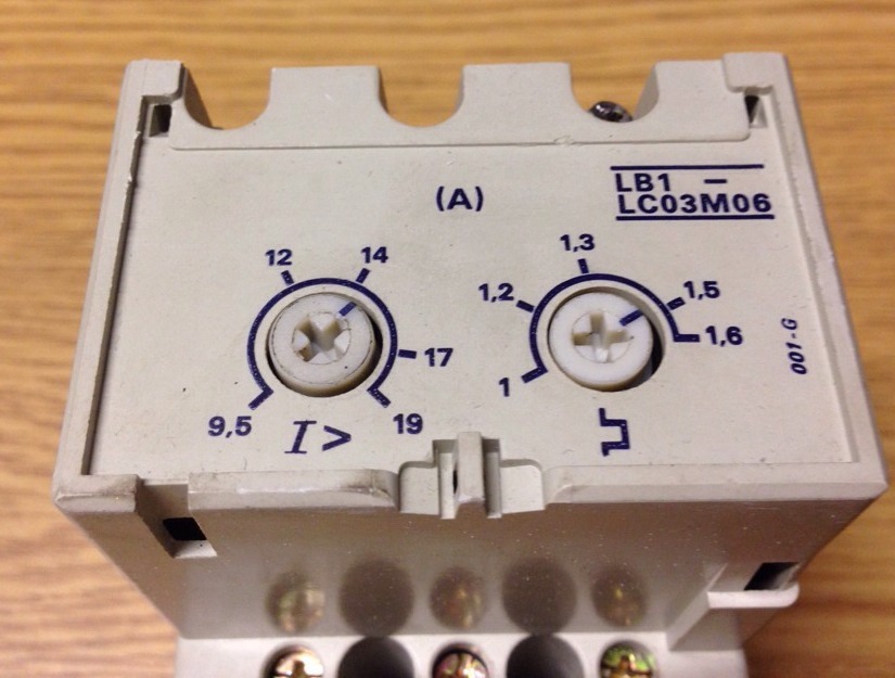 3X Telemecanique PROTECTION MODULE, LB1-LC03M06, LB1LC03M06 ...