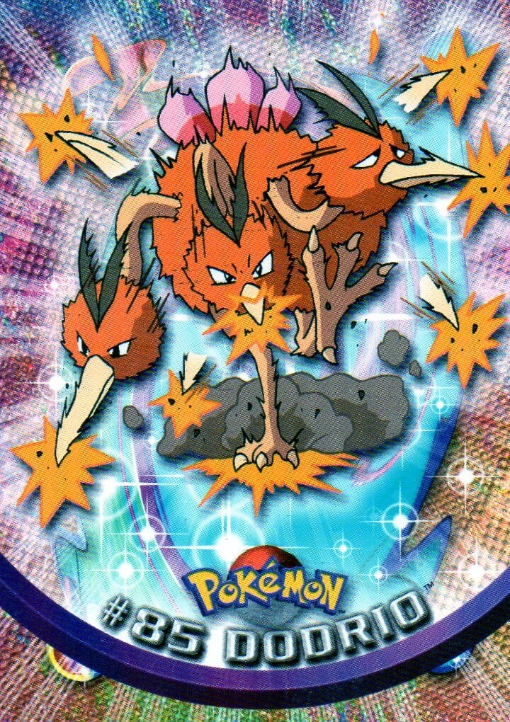 Pokémon #85 Dodrio Card Topps Blue Logo Non-Hologram | eBay