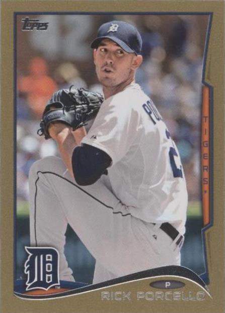 2014 Topps Mini - Rick Porcello #384 Gold /63 for sale online | eBay