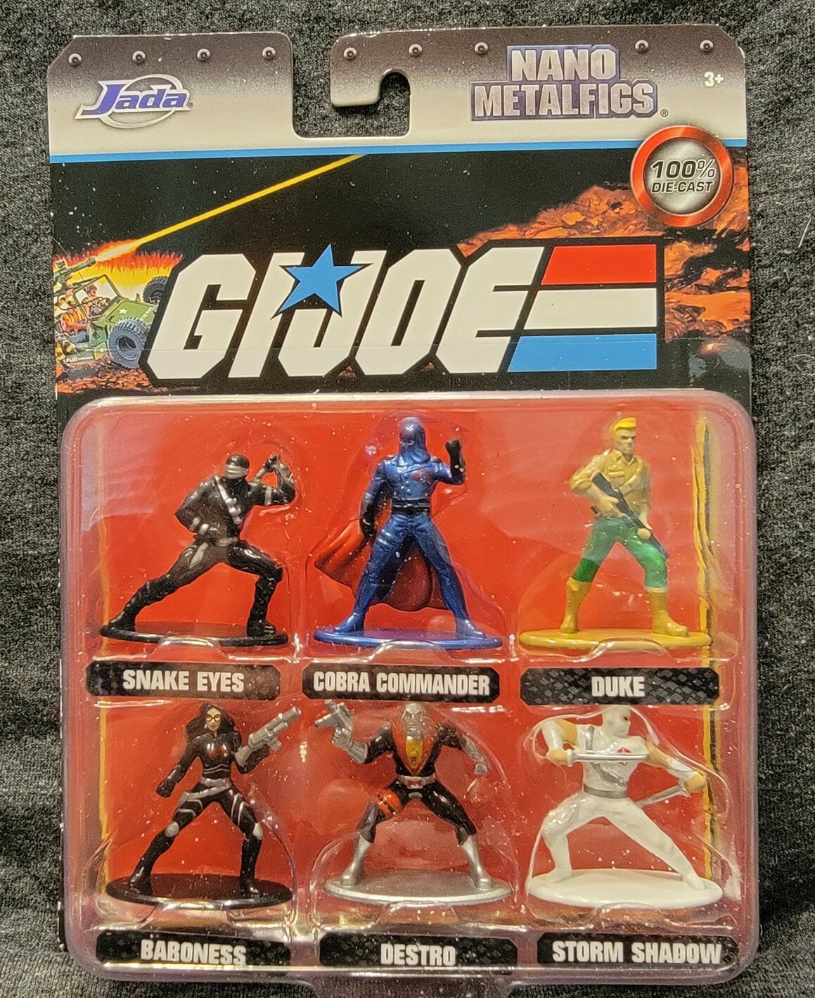 New ~G.I. JOE~ 6 Mini Action Figure NANO METALFIGS ~ Jada. 801310317730 ...