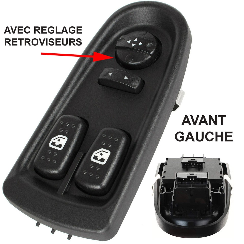 Front Electric Window Mirror Switch DRIVERS Side For IVECO DAILY ...