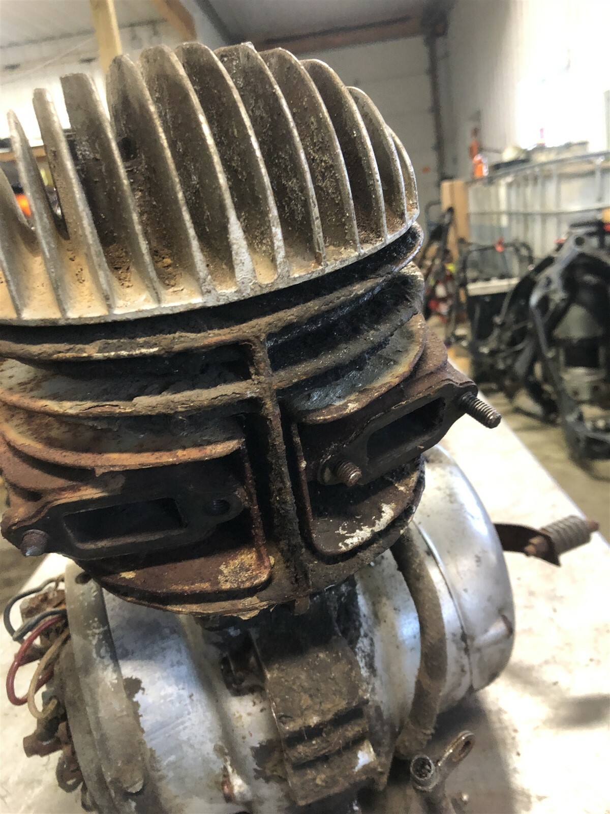 Sears Allstate Puch SR 250 SG Twingle engine motor | eBay