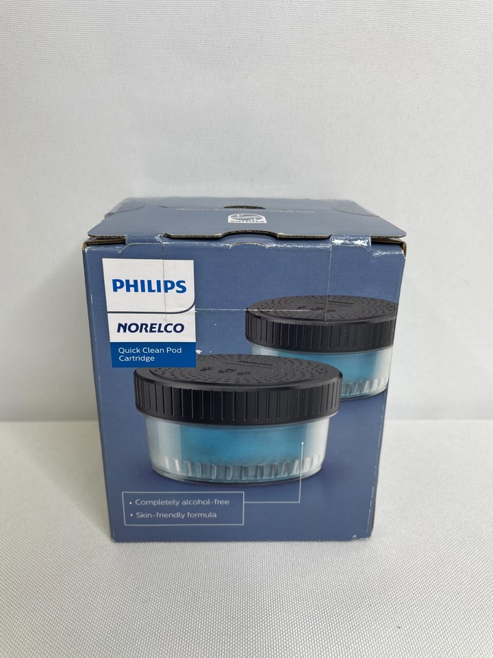 NEW Philips Norelco Quick Clean Pod Cartridges - CC12/52 (2 pods/ea) | eBay
