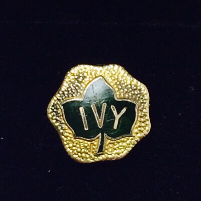 Rare Antique AKA Alpha Kappa Alpha Sorority “IVY” Pledge Pin By H.W ...