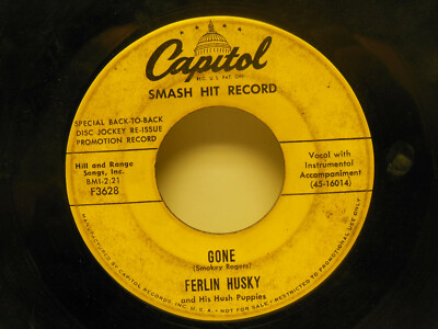 Ferlin Husky: Gone / Gone, Special Back to Back DJ Promo! 45 RPM, VG | eBay