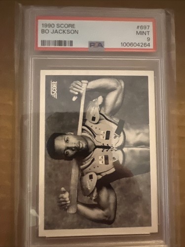 Bo Jackson 1990 Score Bo Knows #697 PSA 9 | eBay