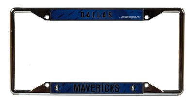 Dallas Mavericks NBA Chrome EZ View 4 corner License Plate Frame | eBay