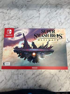 Super Smash Bros. Ultimate Pre-order Poster (GameStop Exclusive) - 11 ...
