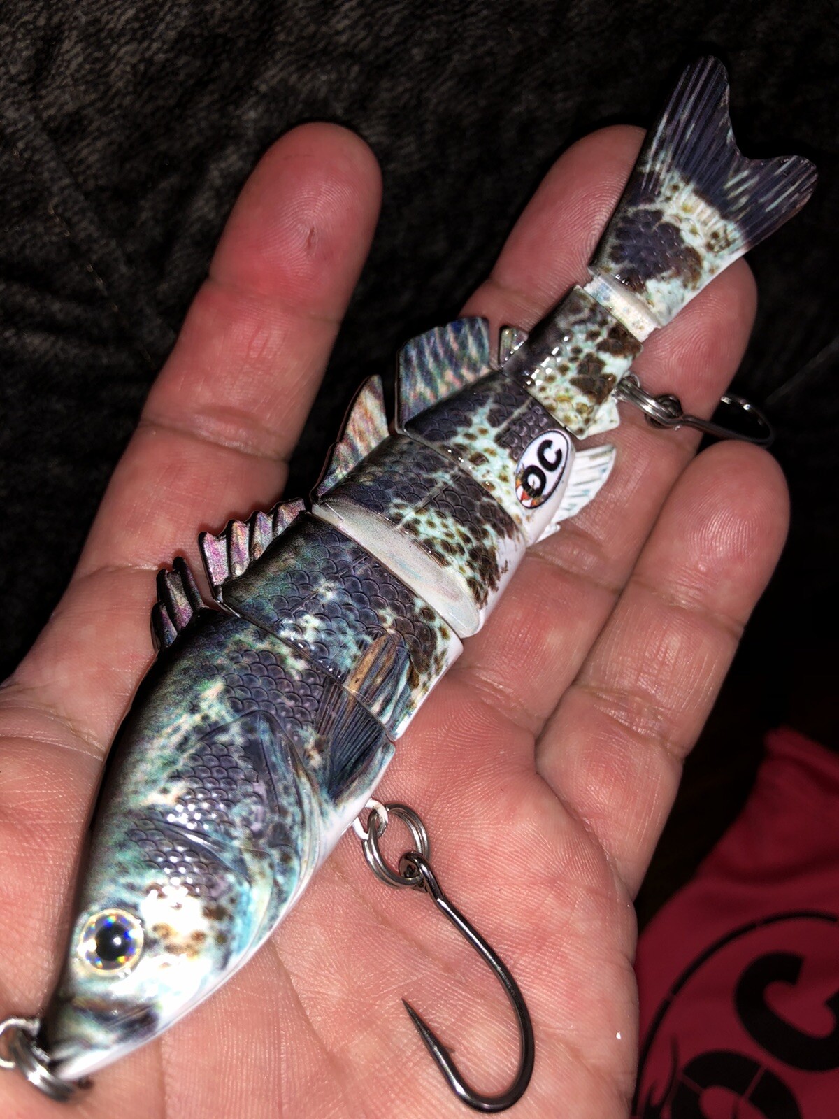 6 in. Baby Ling Cod, Cunner, Tautog Swim bait. Incredible Action. SLAY ...