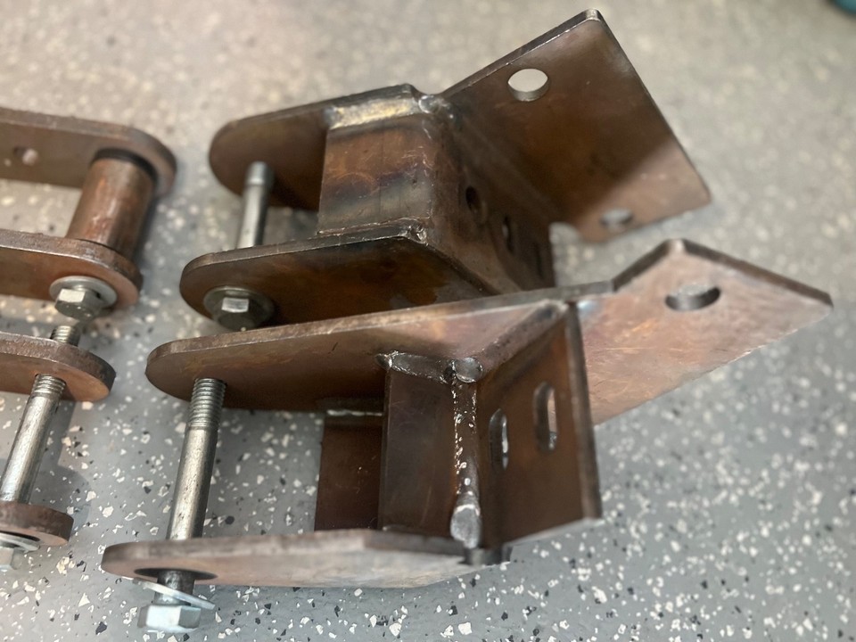 Shackle Reversal Kit for Jeep CJ7 or Custom 4x4 Rig | eBay