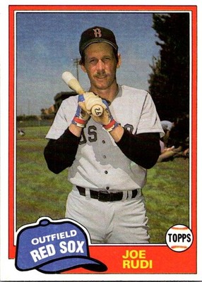 Joe Rudi 1981 Topps Traded #826 Boston Red Sox | eBay