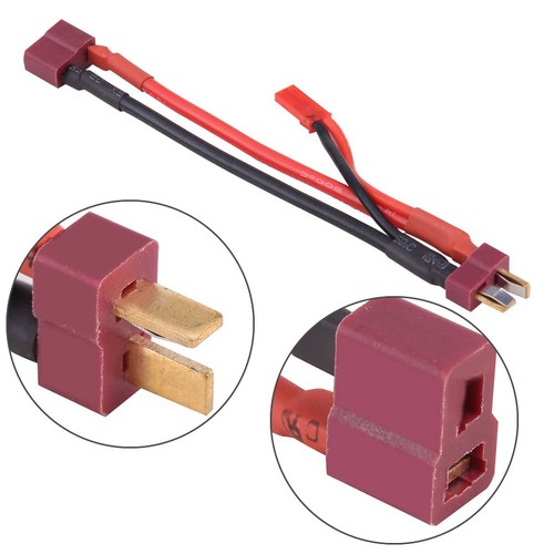 Deans T Plug With JST Plug Power Cable 18AWG Wire T Plug With JST ...