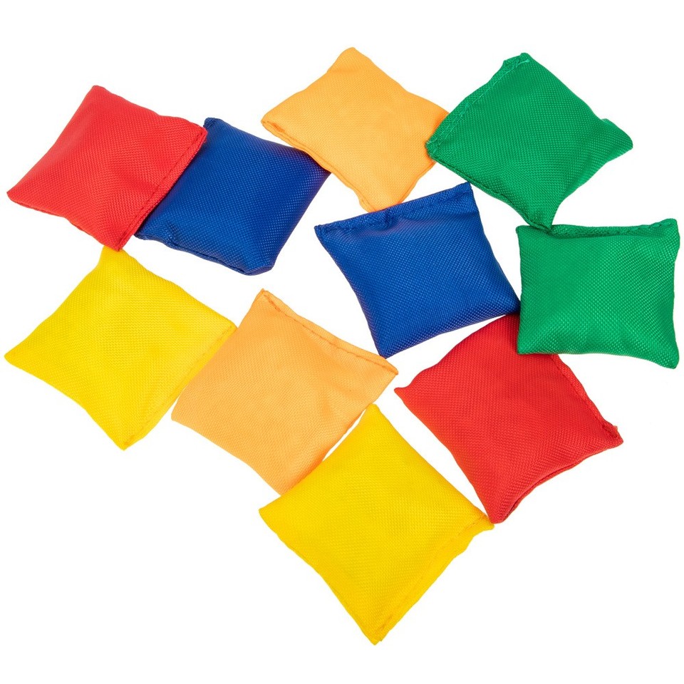 10 Pcs Beanbags for Children to Throw Tossing, Throwing Toys Canvas ...