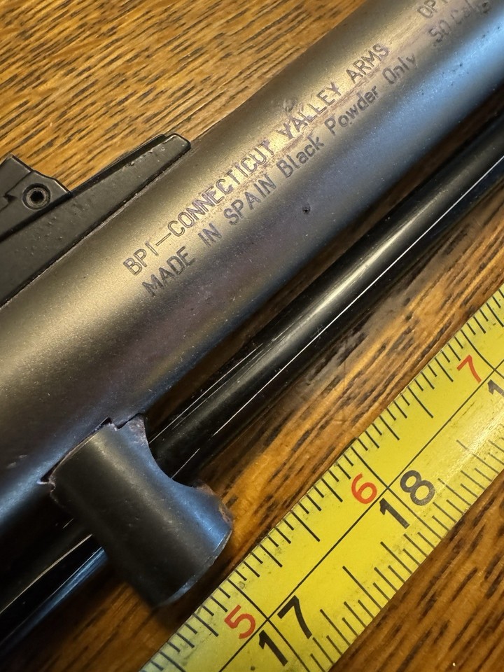 CVA Optima Magnum 50 Cal Black Powder Barrel W/Forend & Ramrod #4723 | eBay