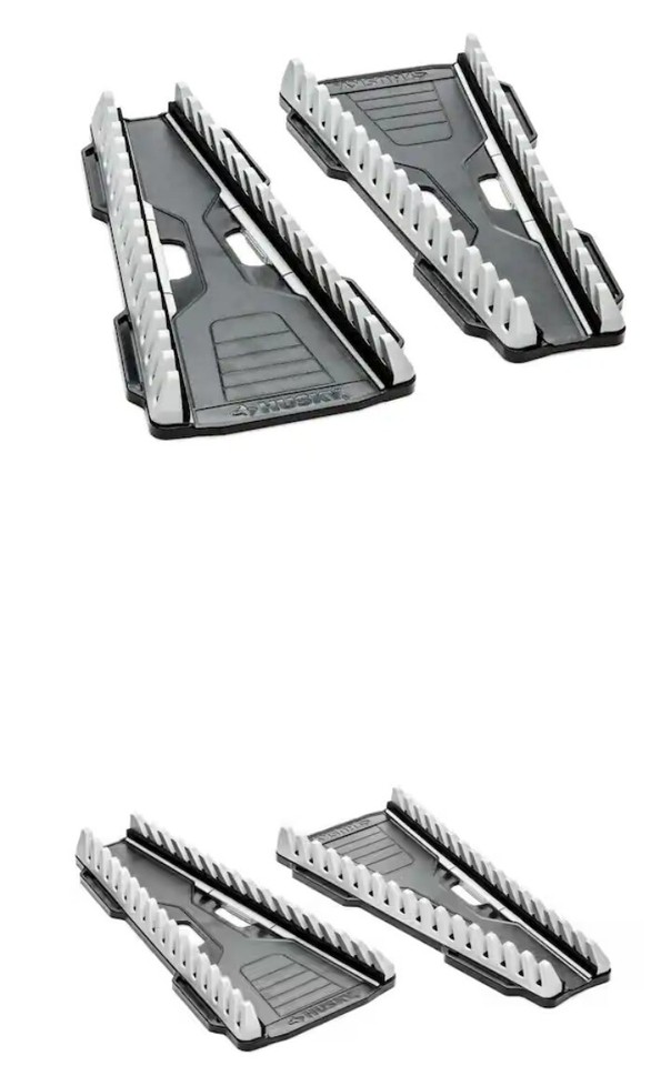 16-piece Wrench Rack (2-pack) | Husky Racks Storage Piece Sae ...