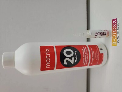 Matrix 20 Volume Cream Developer 16 oz New. FREE AMP. B. TOXX LEAVEN ...
