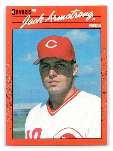 1990 Donruss Baseball #544 Jack Armstrong Cincinnati Reds | eBay