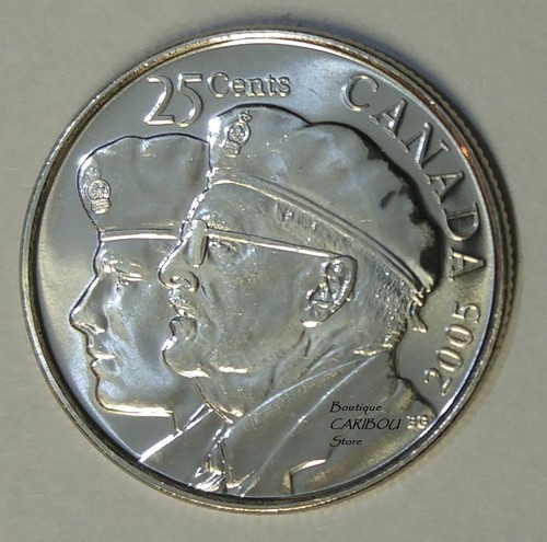 2005 Canada 25 Cents Veteran BU | eBay
