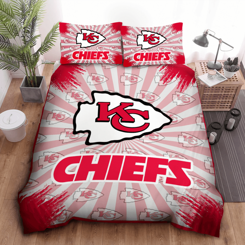 Kansas City Chiefs Duvet Cover Bedding Set Gift for Fans Duvet Cover ...
