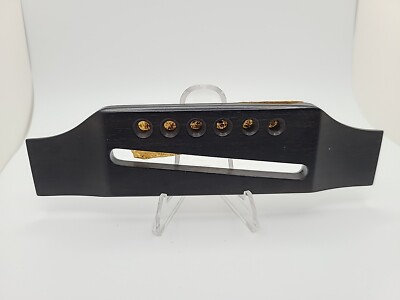 vintage acoustic guitar bridge Rosewood | eBay