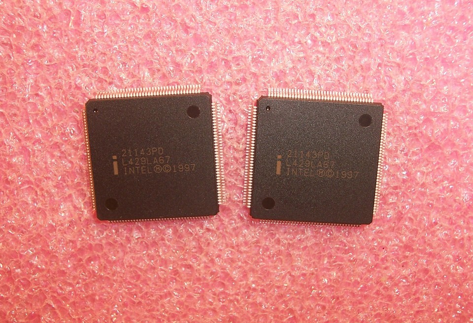 QTY (24) 21143PD INTEL MQFP-144 ETHERNET LAN CONTROLLER NOS | eBay