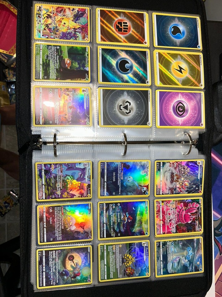 100% crown zenith Complete Set. 100% Pokémon Card TCG Binder Crown ...