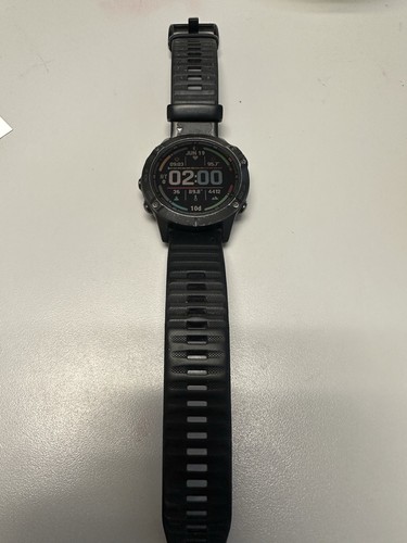 Garmin Fenix 6 Pro Sapphire GPS Watch - Perfect Screen, Minor Wear w ...