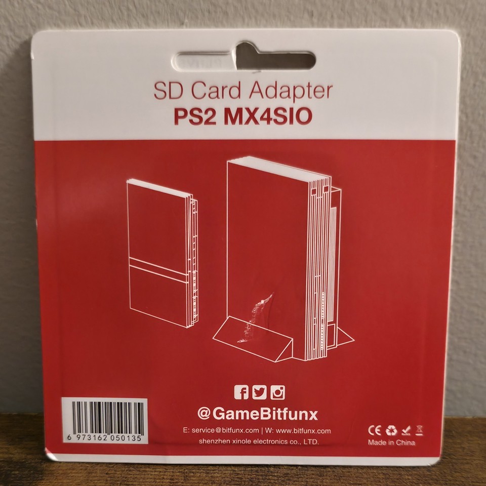 MX4SIO SD/TF Card Adapter SD Reader for PS2 PlayStation 2 Console ...