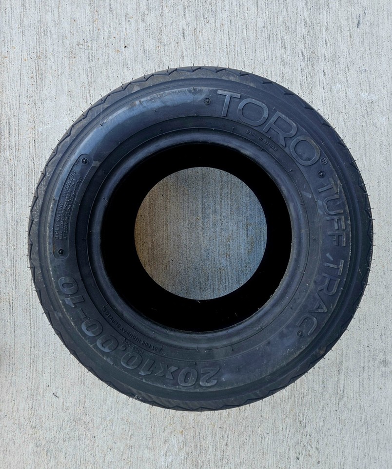 Toro Workman 3100 3200 3300-D HDX 6 Ply Front Tire 20x10-10 Tuff Trac ...