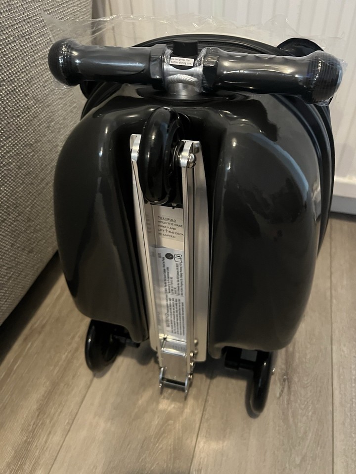 Flyte Scooter Suitcase Folding Kids Luggage - Hardshell, Ride On with ...