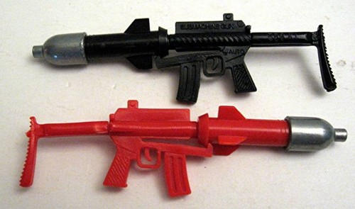 4 Spring Loaded Submachine Guns Shooting Vending Toys | eBay