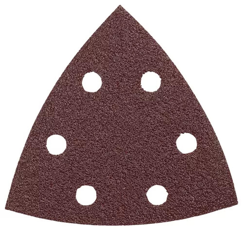 (J) Bosch SDTR060 60‑Grit 3½″ 5 Pack Red Detail Sanding Triangles – OIS ...