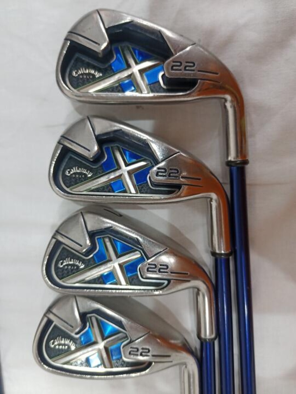 Callaway X-22 Iron Set 7pcs 5-pw, aw X Series Flex R | eBay