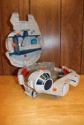 STAR WARS 2011 HASBRO GALACTIC HEROES MILLENIUM FALCON SPACE SHIP TOY ...