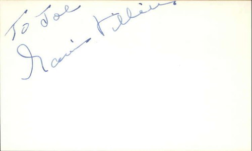 Mavis Villiers D.1976 Actress Signed 3" x 5" Index Card | eBay