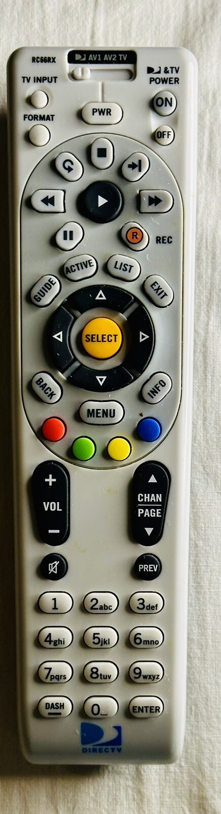 DirecTV RC66RX Universal RF Remote DTV RF REPLACEMENT Remote FREE ...