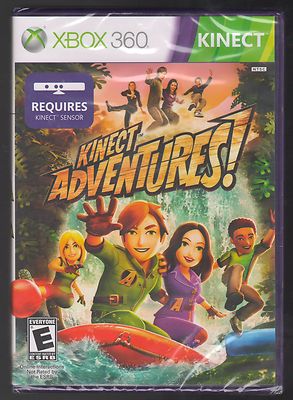 NEW FACTORY SEALED Kinect Adventures (Microsoft Xbox 360, 2010) | eBay