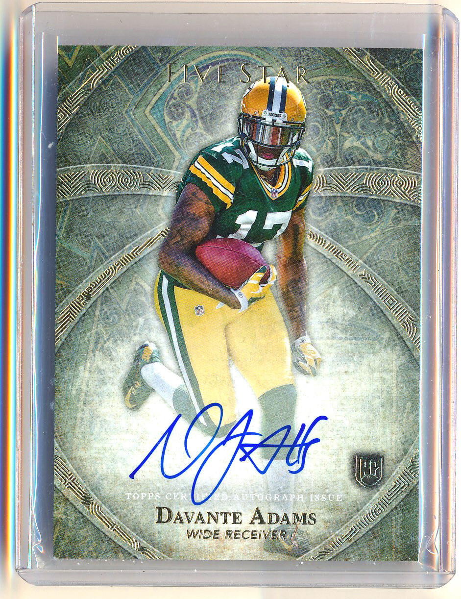 Davante Adams 2014 Topps Five Star Career Rookie Autograph RC Auto | eBay