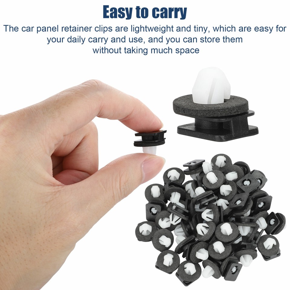 50x A-Pillar Trim Front Windshield Molding Clips Kit for Ford Explorer ...