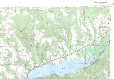 Gantt Quadrangle Alabama 1971 USGS Topo Map 7.5 Minute Topographic | eBay