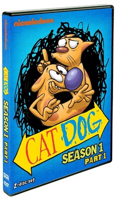 Catdog: Season 1 Part 1 (DVD, 1998) New, Cut UPC, Jim Cummings, Tom ...