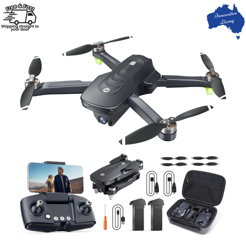 Holy Stone HS175D Foldable FPV GPS Drone with 4K Camera RC Quadcopter w ...