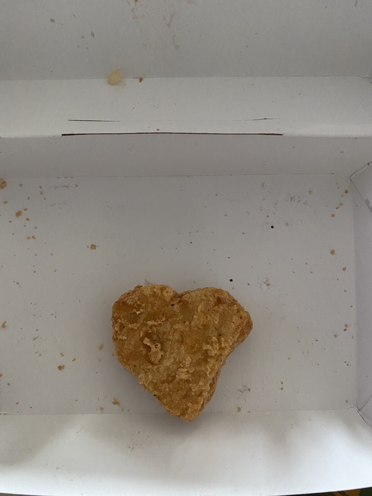 Heart Shaped Chicken Nugget. A True Romantic Gift | eBay