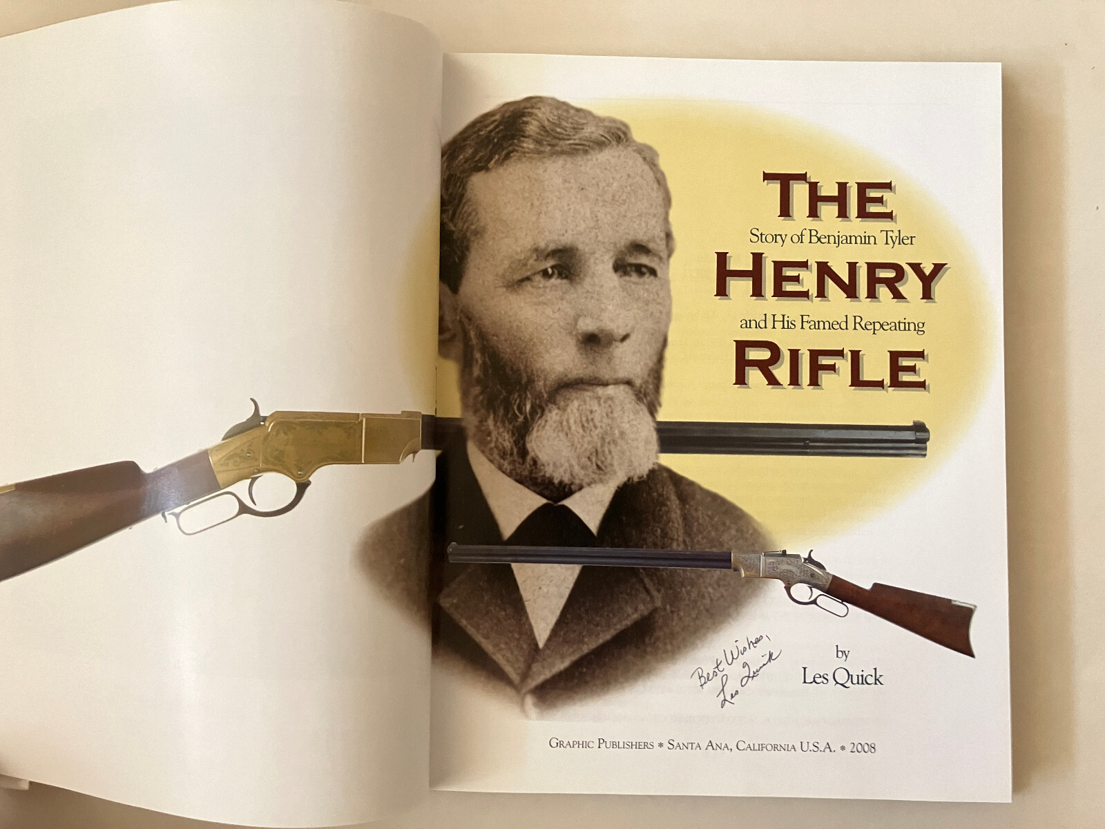 Henry Rifle - Story of Benjamin Tyler and His Famed Repeating Rifle ...