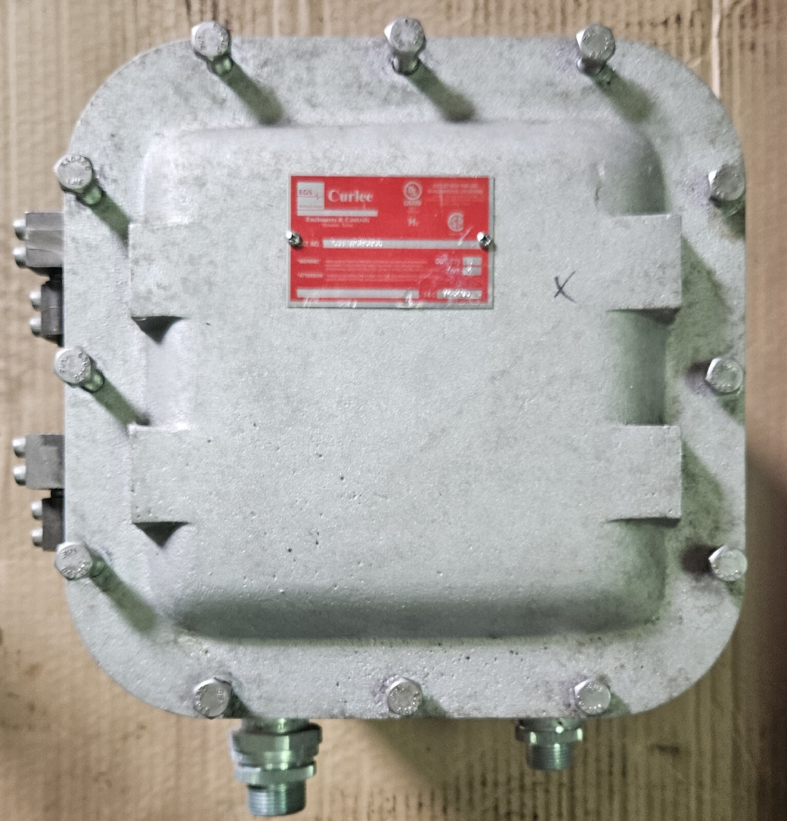 EGS CURLEE CJBEW080806 EXPLOSION PROOF ENCLOSURE | eBay