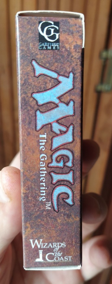 Limited ALPHA Starter DECK Magic MTG Pristine 1993 + Rulebook - EMPTY ...