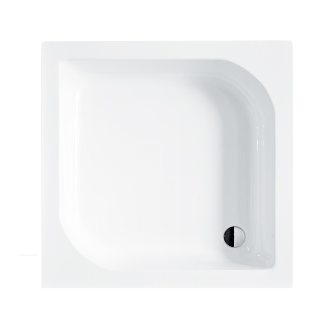 SQUARE DEEP SHOWER TRAY WITH PANEL *ARES* 90cm x 90cm *10 YEARS ...