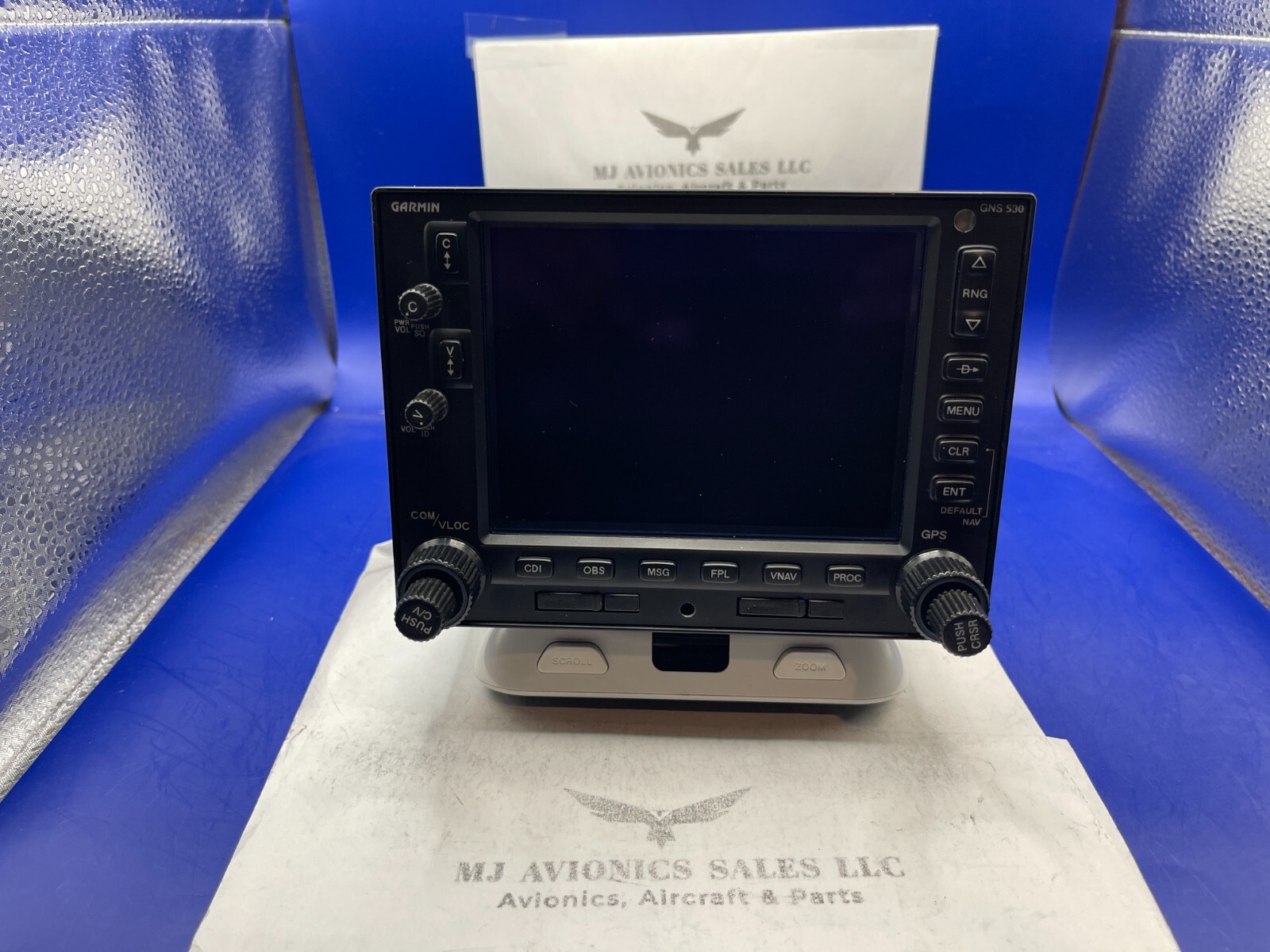 GARMIN GNS 530W WAAS GPS/NAV/COMM 14/28 VDC P/N 011-01064-40 WITH FAA ...