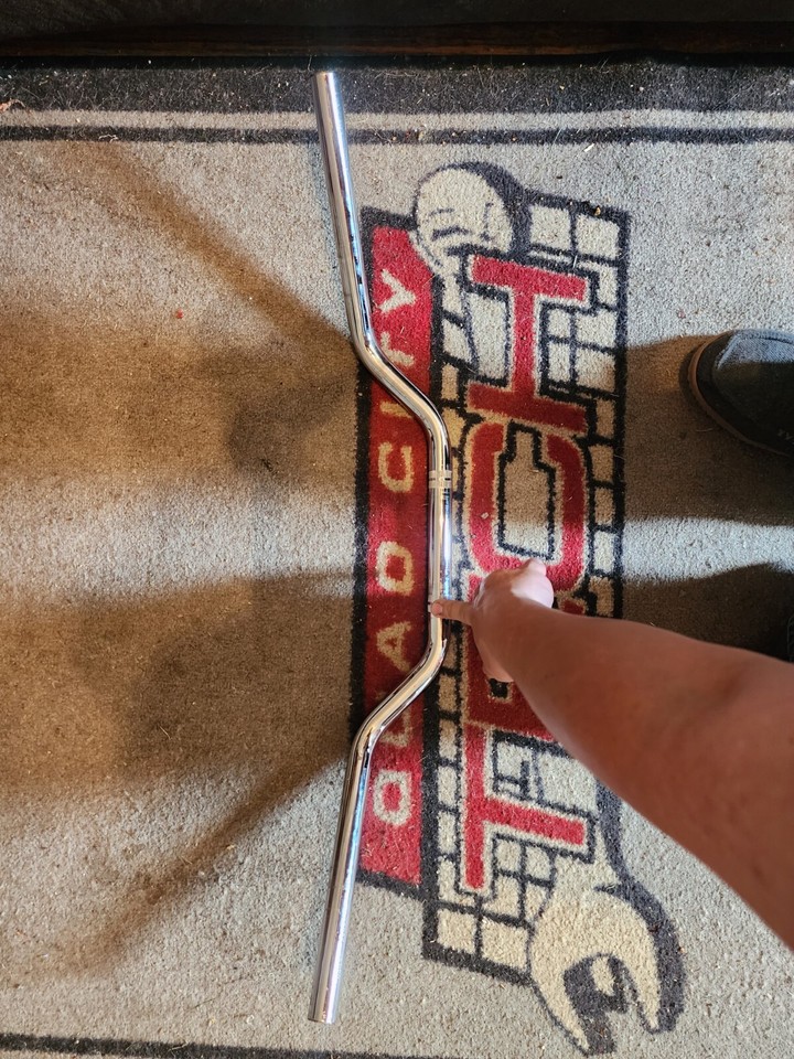 motorcycle handlebars 1 inch chrome | eBay